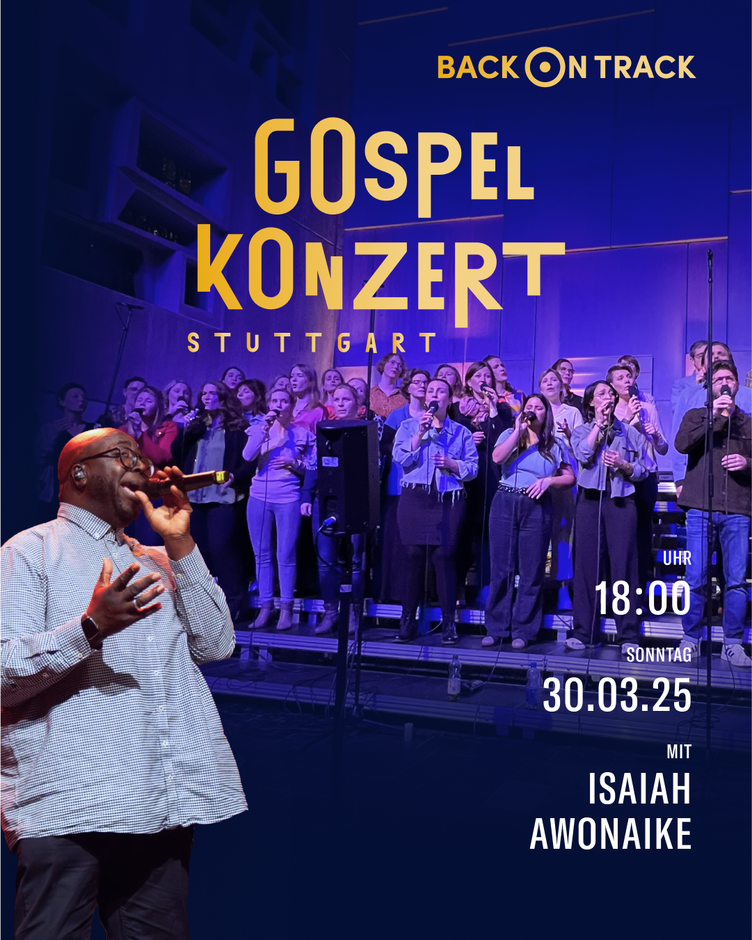 Konzert mit Back on Track in der Gospelkirche - GospelHaus